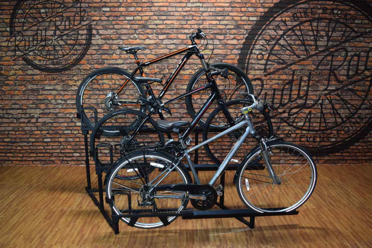 3-Bike Highlighter | Floor Bike Racks | Rudy Rack