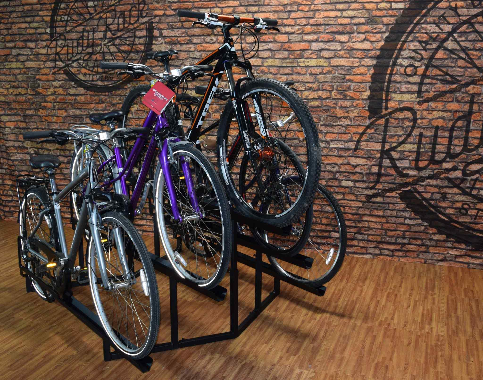 Double Highlighter | Floor Bike Racks | Rudy Rack