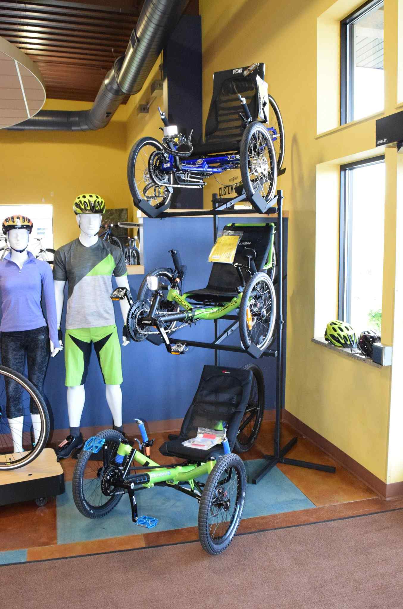 Recumbent Trike Rack | Display Bike Rack | Rudy Rack