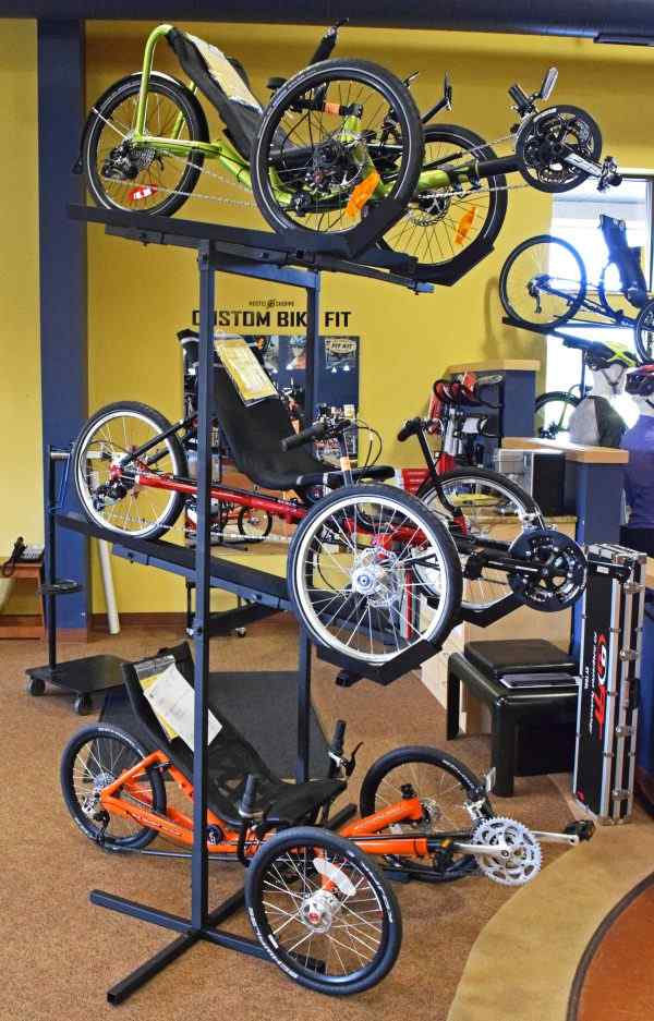 Recumbent Trike Rack | Display Bike Rack | Rudy Rack