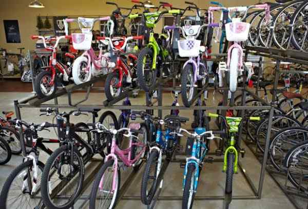 Kids Wall Double Decker | Kids Bike Rack | Rudy Rack