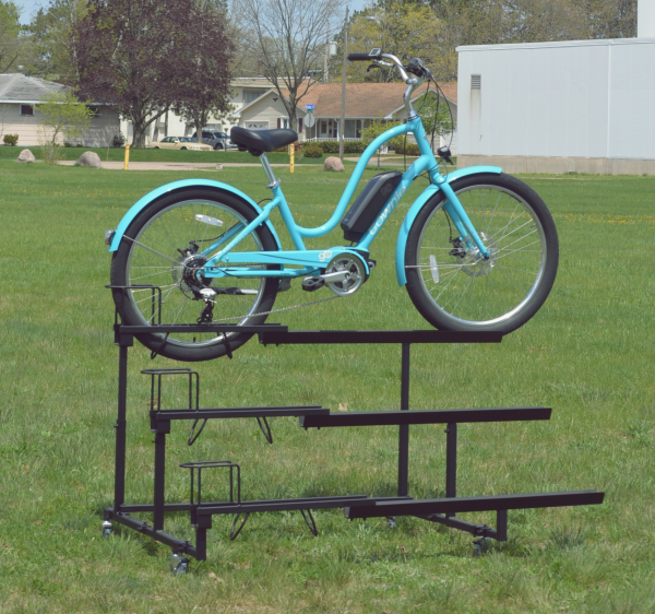 E-Bike Display and Commercial Bike Racks - Rudy Rack